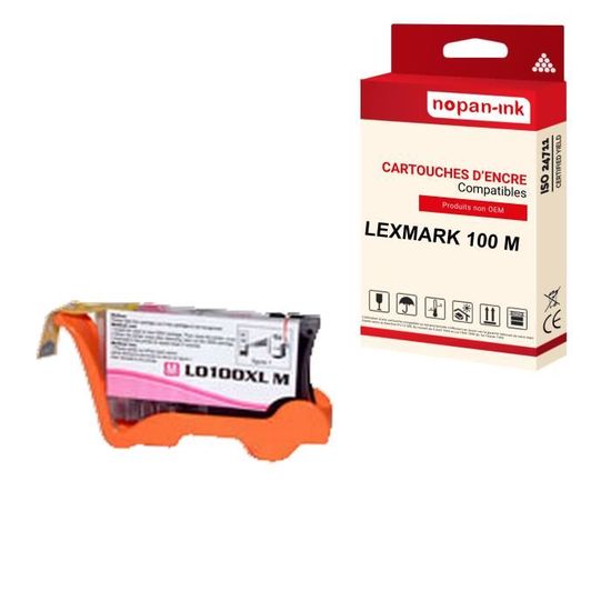 NOPAN-INK - x1 Cartouche LEXMARK 105M XL compatible Lexmark Impact S301 ...