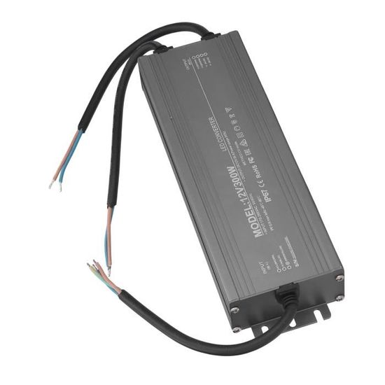 Bloc d'alimentation LED étanche - SURENHAP - 300W - IP67 - Aluminium ...