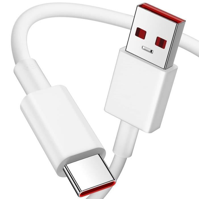 Câble USB C 2M pour Xiaomi Redmi Note 11 11S 12 Lite 5G 120W 6A Charge ...