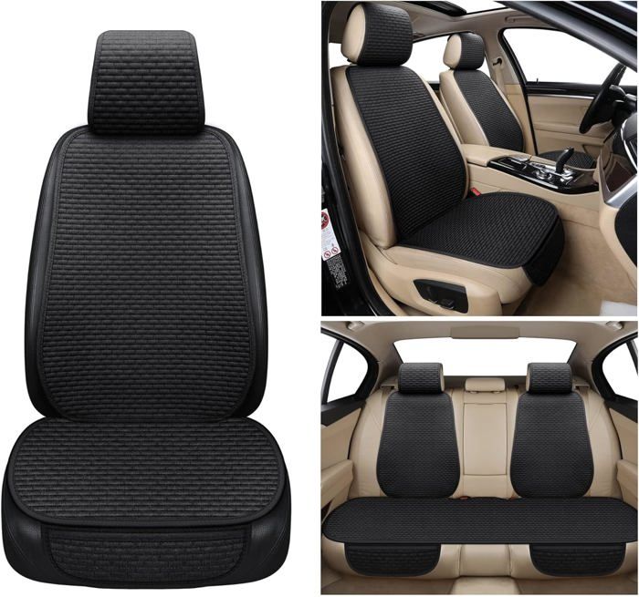 Noir Housse de Siege Voiture Coussin pour VW Ameo Arteon Atlas ID.CROZZ ...