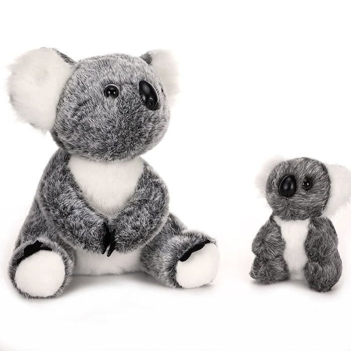 Koala en peluche, 11 pouces, cadeau de poupée pour bébés, jouet en peluche Koala mignon ...