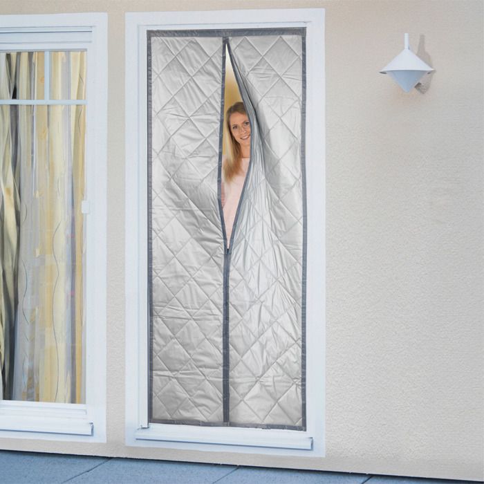 WENKO Rideau de Porte Isolation Thermique | Anti-Froid et Chaleur ...