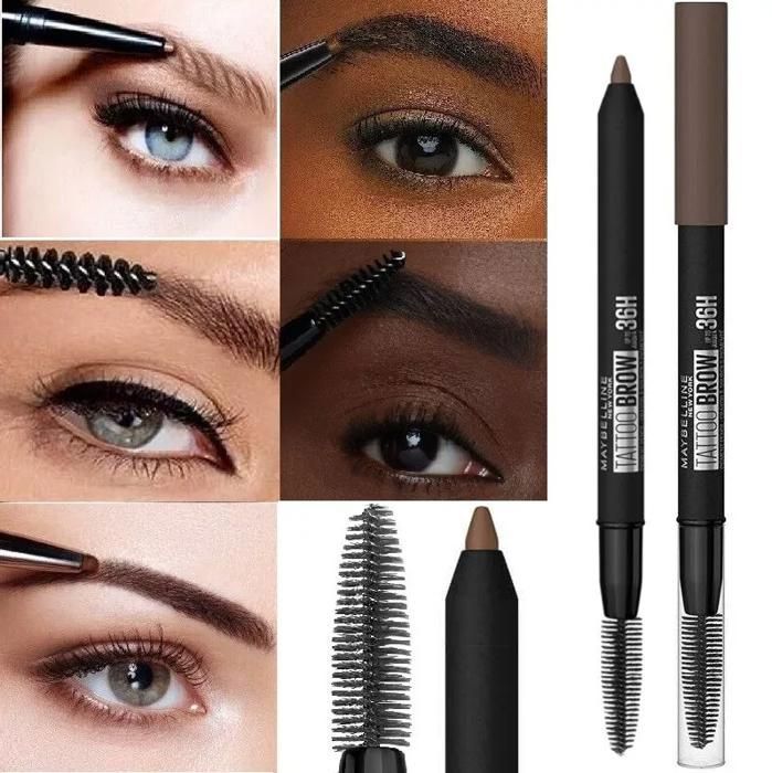 Crayon à Sourcils - Maybelline - BROW TATTOO 36H - 07 Brun Foncé ...