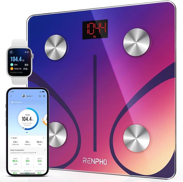Balance Pese Personne,Balance Connectée Bluetooth Pèse Personne ...