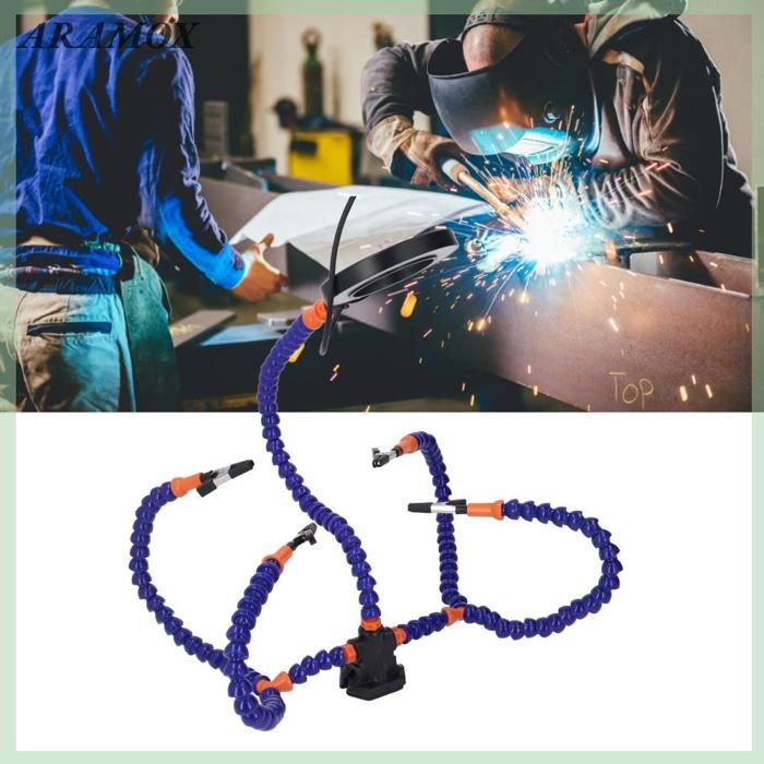 ARAMOX Soudeur Helping Pass (Bleu)5 Mains Soudage Aide à La Main ...