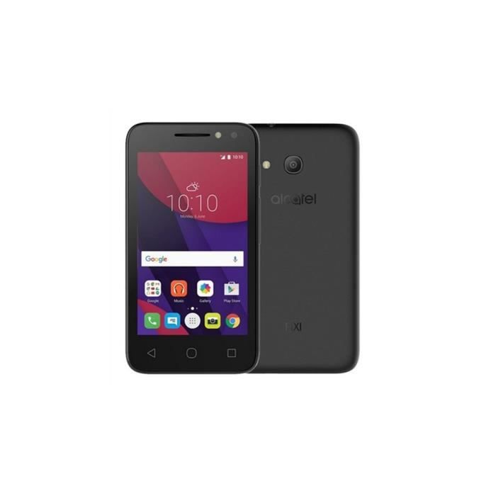 Téléphone Portable ALCATEL PIXI 4 4034D-2AALWE1 4" 4 GB Noir ...