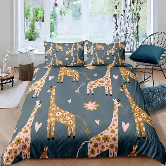 Housse de Couette - Baleine Violette - 140x200cm - Motif 3D - Entretien ...