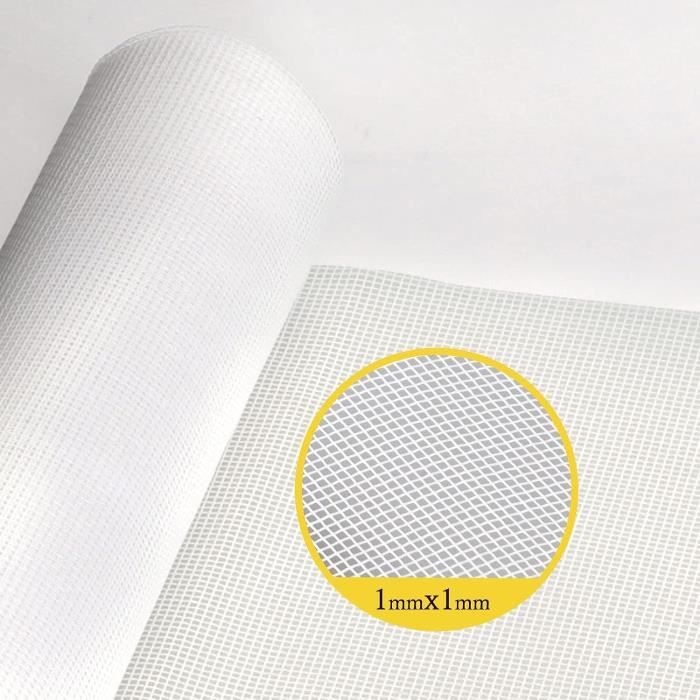 250x120cm DIY Moustiquaire Fenêtre, Moustiquaire en Polyester Super ...