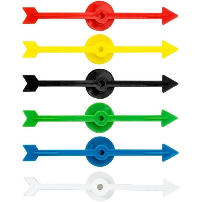 24Pcs Jeu de Spinners en Plastique de Flèche, 10cm Flèche Spinner ...
