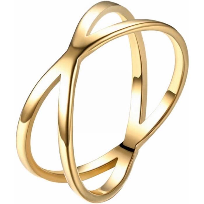 Nouvelle Bague Simple Et Généreuse En Cuivre Avec Diamants Incrustés ...