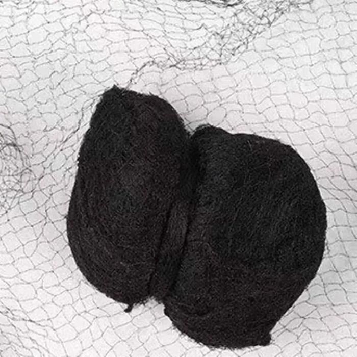 Filets à cheveux noirs pour chignon,filet à cheveux,filet à cheveux ...