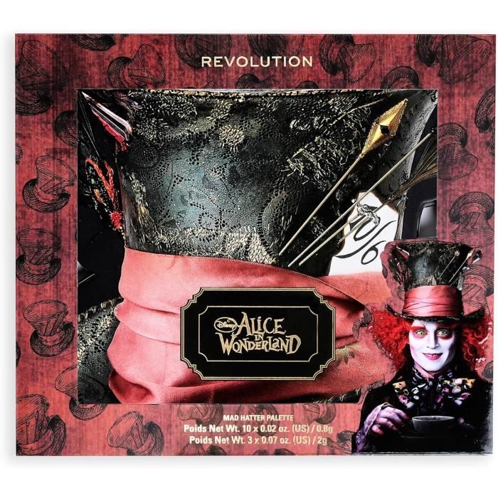 Revolution Beauty Disney's Alice in Wonderland x Revolution Mad Hatter ...