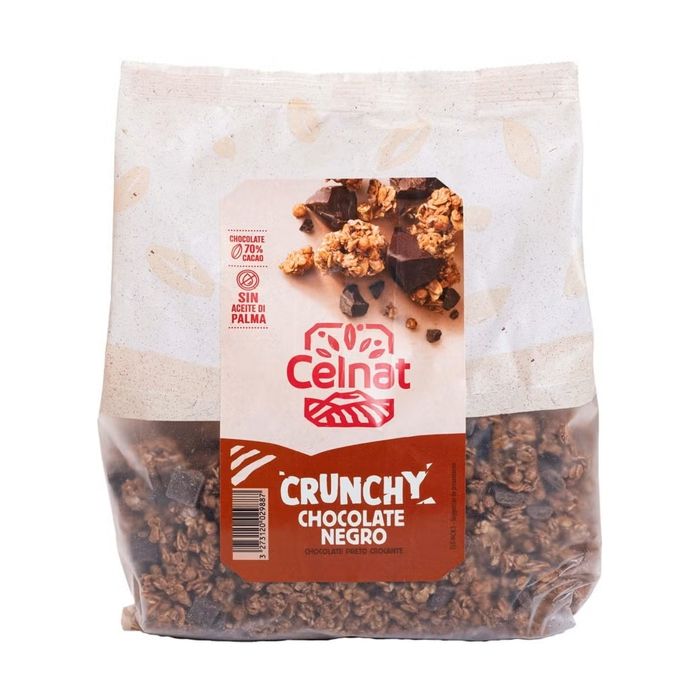 CELNAT - Muesli croustillant au chocolat noir bio 500 g (Chocolat ...