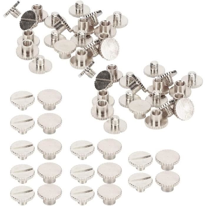 Vis à rivet à tête ronde, dureté élevée de vis à bouton rond résistante ...