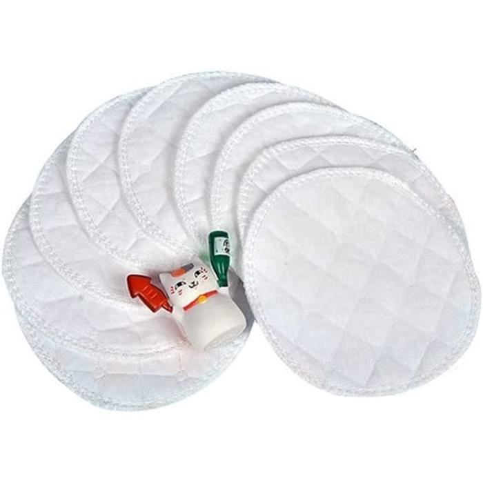 Lot de 12 compresses de poitrine réutilisables lavables et absorbantes ...