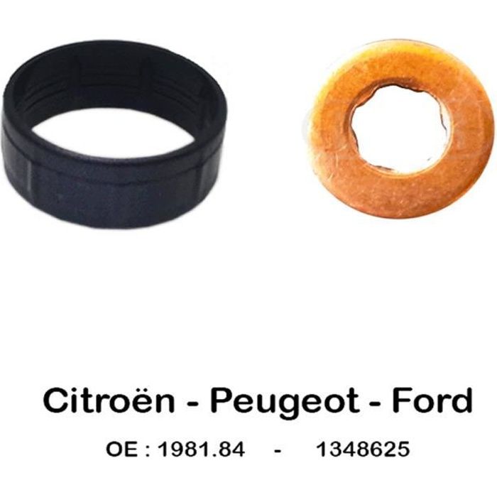 Kit joint d'injecteur 2 pièces Marque 3RG 1,4 HDI PSA Ford Siemens 1981 ...