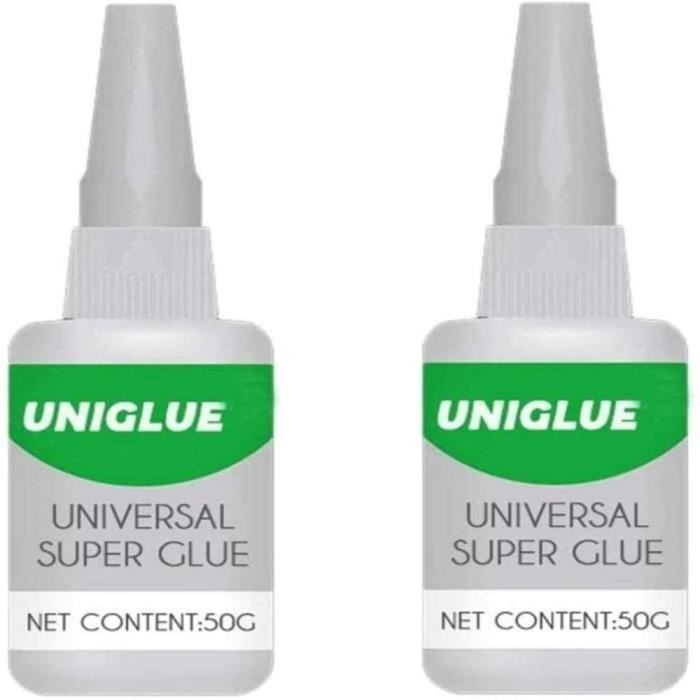 Lot de 2 tubes de colle Maximum Bond Super Glue, étanche instantané ...