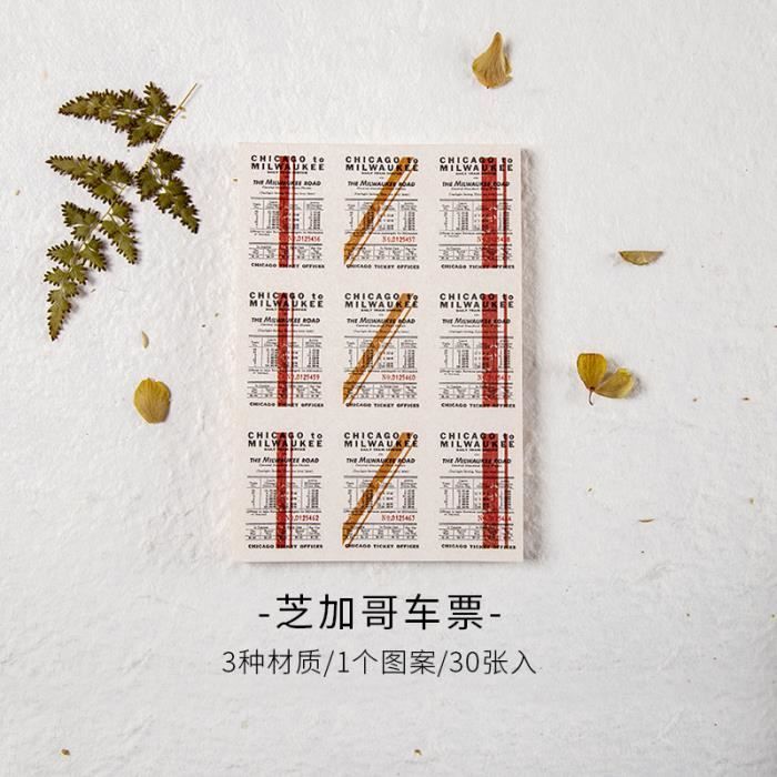 Zhijiagechepiao - Bloc notes en papier, 30 pièces-lot, bloc notes ...