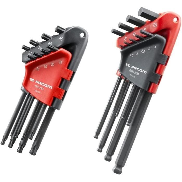 FACOM - Jeux de 8 Cles Males Coudees Torx et Resistorx en Etui ... FACOM - Jeux de 8 Cles Males Coudees Torx et Resistorx en Etui ...