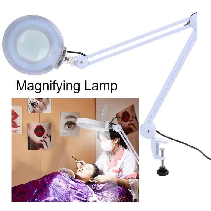 LAMPE LOUPE de Table Esthétique 5 Dioptries Grossissement avec ...