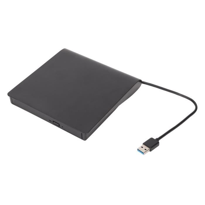 EJ.life Lecteur de DVD externe Lecteur DVD externe USB 3.0 Portable CD ...