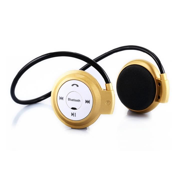 Oreillette Bluetooth Sans Fil Samsung Pour Iphone Htc Lg Or - Achat ...
