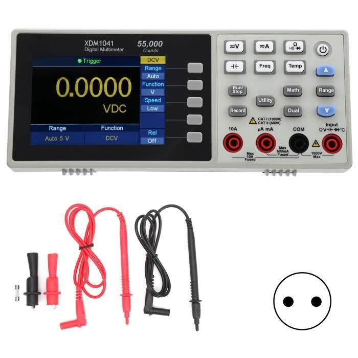 Multimètre de bureau XDM1041 3.7in LCD Mini multimètre numérique de ...