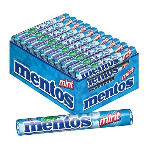 Bonbon Mentos Menthe 40 Rouleaux 555 - Cdiscount Au quotidien