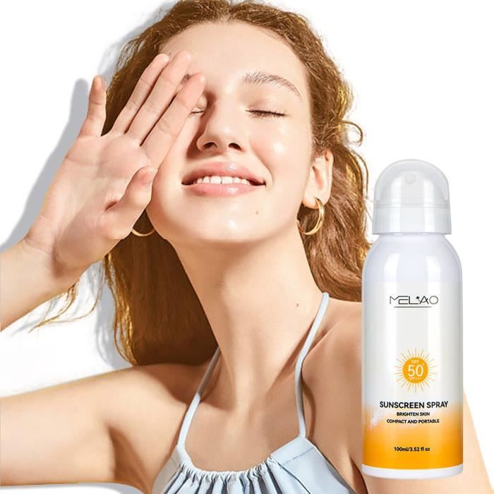 Spray Solaire Corps Crème Solaire Soin Corps Rafraîchissant Non Gras ...