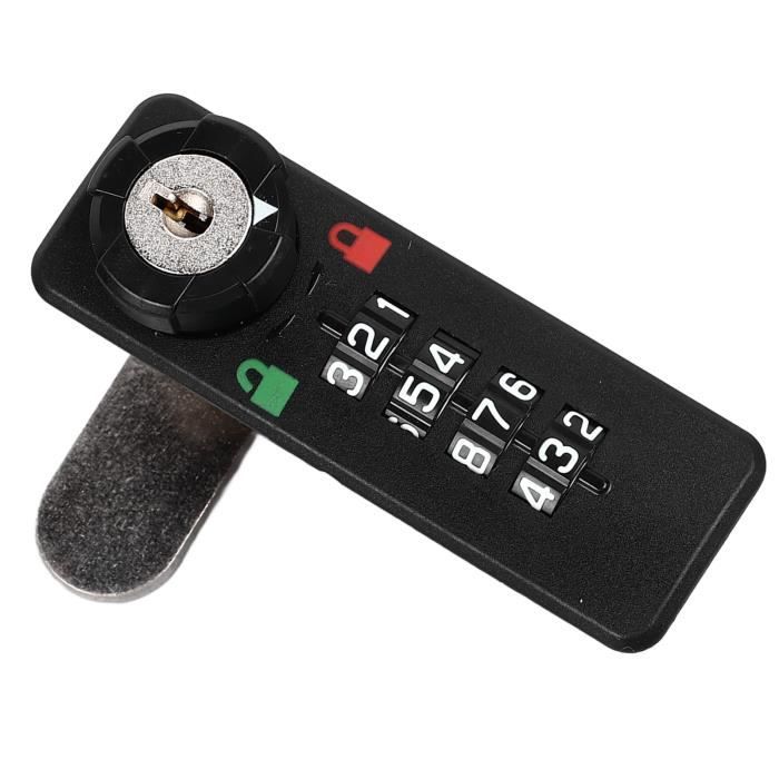 Mxzzand serrure à combinaison de porte d'armoire Serrure à combinaison de tiroir, clé Flexible ...