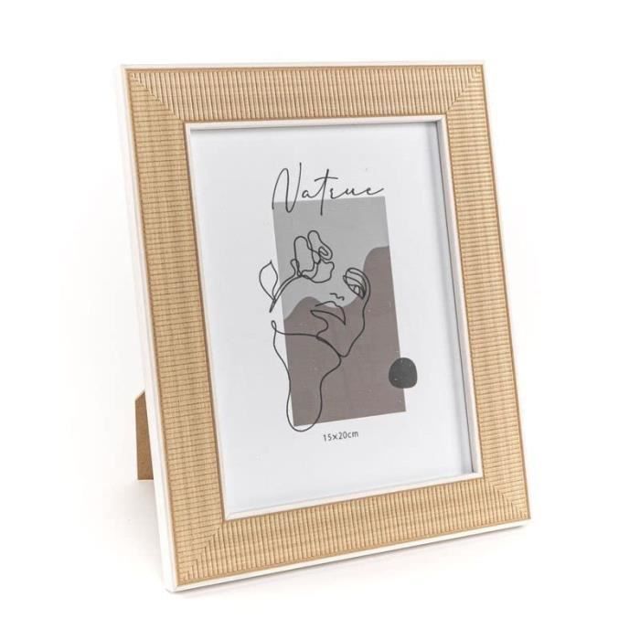 Cadre photo simple 15x20 cm LINE ART 2758513CLM - Cdiscount Maison