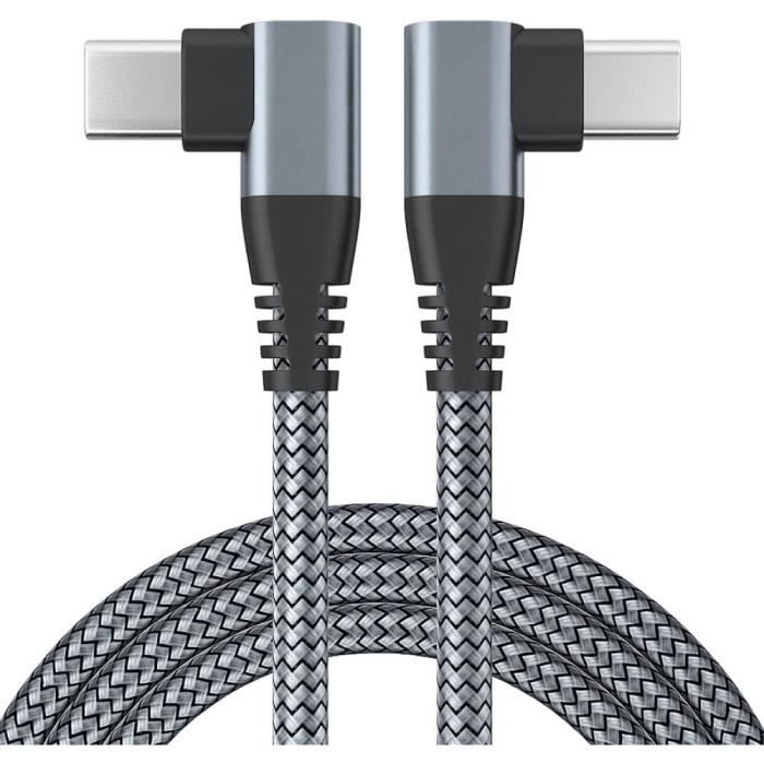 Câble Chargeur Usb C Vers Usb C 3M, 60W Usb 2.0C Câble De Charge Rapide ...