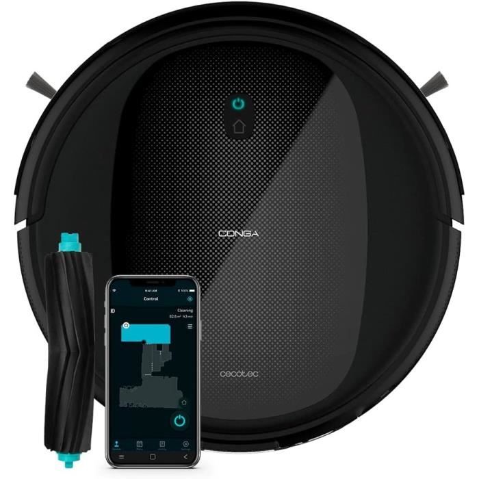 Robot Aspirateur Et Frigots Conga Perfect&Clean Connected Vital ...
