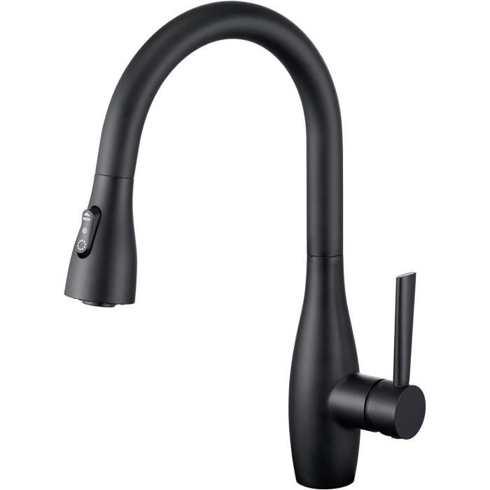Robinet De Cuisine, Robinet Cuisine Avec Douchette Extensible, Robinet ...