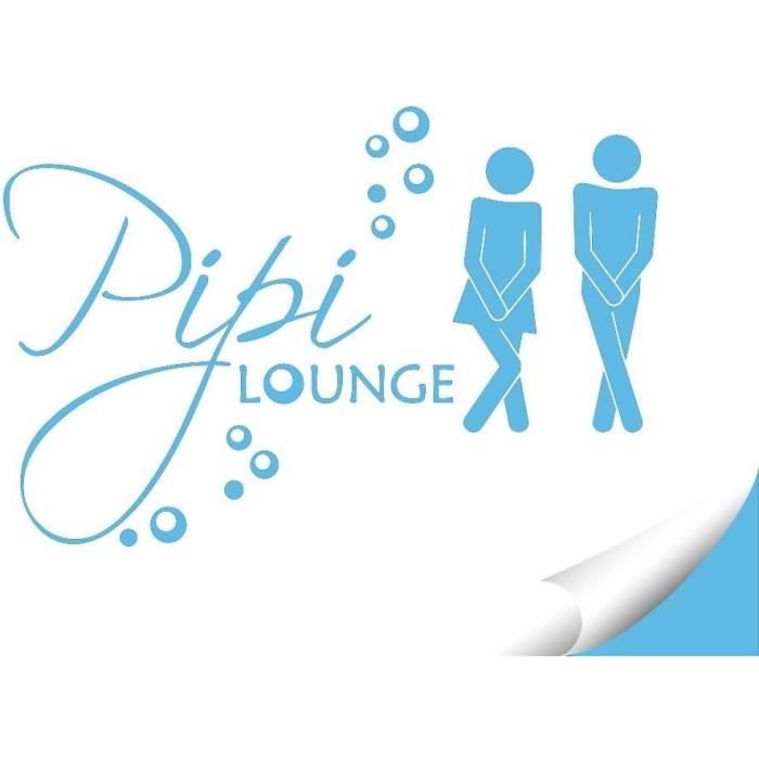 G019 Autocollant Wc Homme-Femme Pipi Lounge Sticker Mural Salle De ...