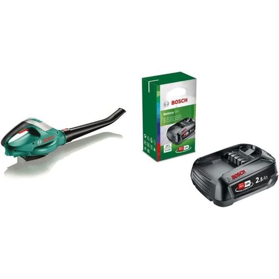Bosch Souffleur Sans Fil Alb 18 Li Outil Seul Sans Batterie And 2 5ah W