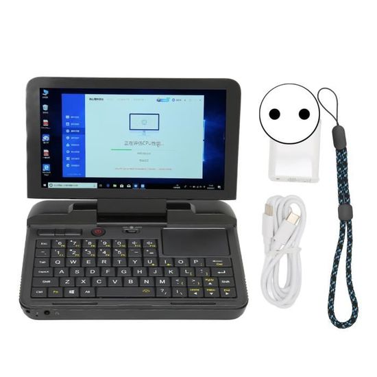 TMISHION Micro-PC GPD Ordinateur portable portable 256 Go M.2 SSD 2.4G ...
