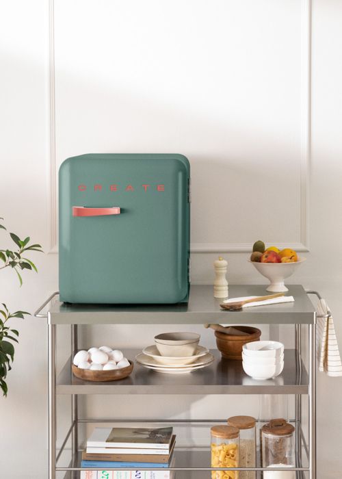 Réfrigérateur rétro - Create - 48L - Esthétique années 50 - Grande ...