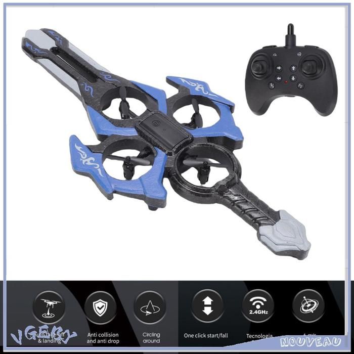 Duokon Avion RC Flying Sword Épée volante RC avion contrôle gestuel ...