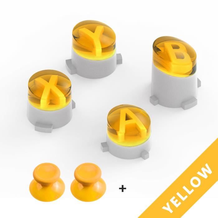 Yellow-01 - Forfait 1 - DATA FROG – Kit de réparation des boutons ABXY ...