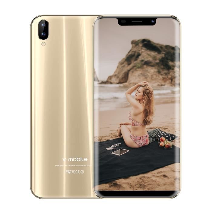 Smartphone 4g pas cher Vmobile XS 2019 32Go+3Go,Android 9.0,Double ...