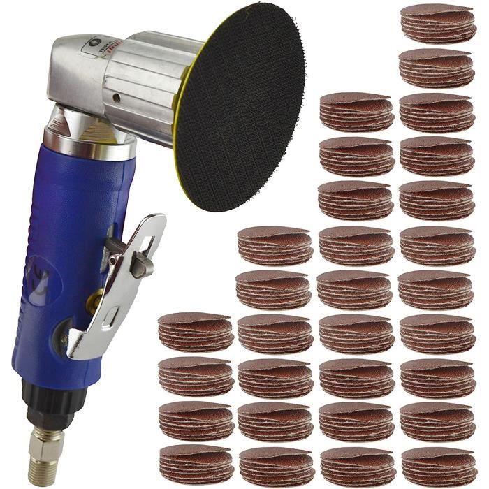 2" De L'Air Et De L'Angle Meuleuse Ponceuse Polisseuse 300 Pack 40 120 ...