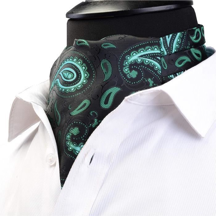 Cravat À Nouer Soi-Même Pour Homme Motif Cachemire Jacquard Tissé ...