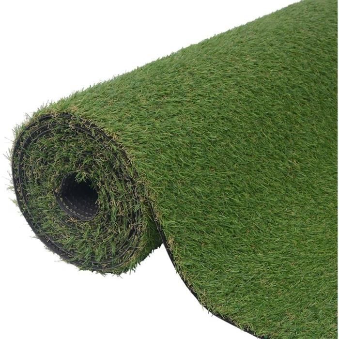 Gazon artificiel, jardin faux gazon pelouse faux gazon patio tapis artificiel extérieur tapis ...