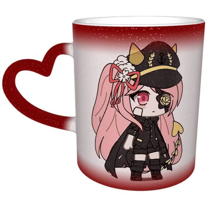 Tasse à café céramique Gacha Life Satsuna - Sensible à la chaleur ...