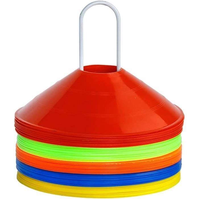 Cônes et pylones Paquet de 50 cônes de Disque, cône de marquage en ...
