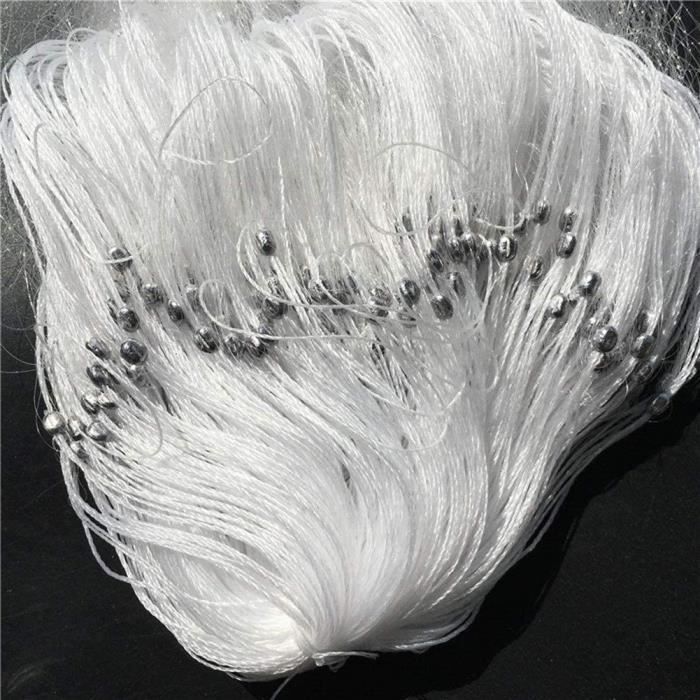 Filet Peche Nylon 3 couches Filet de pêche poisson filet maillant Avec ...