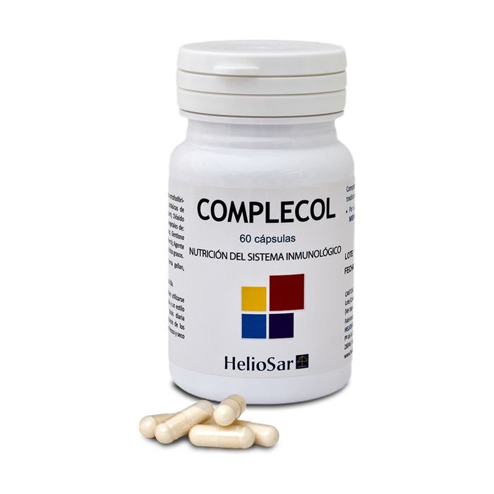HELIOSAR - système immunitaire complexe 60 capsules de 500mg ...