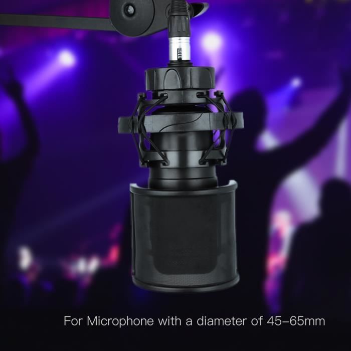 Filtre Anti Pop Micro,Filtre Antipop pour Microphone Écran anti-vent ...