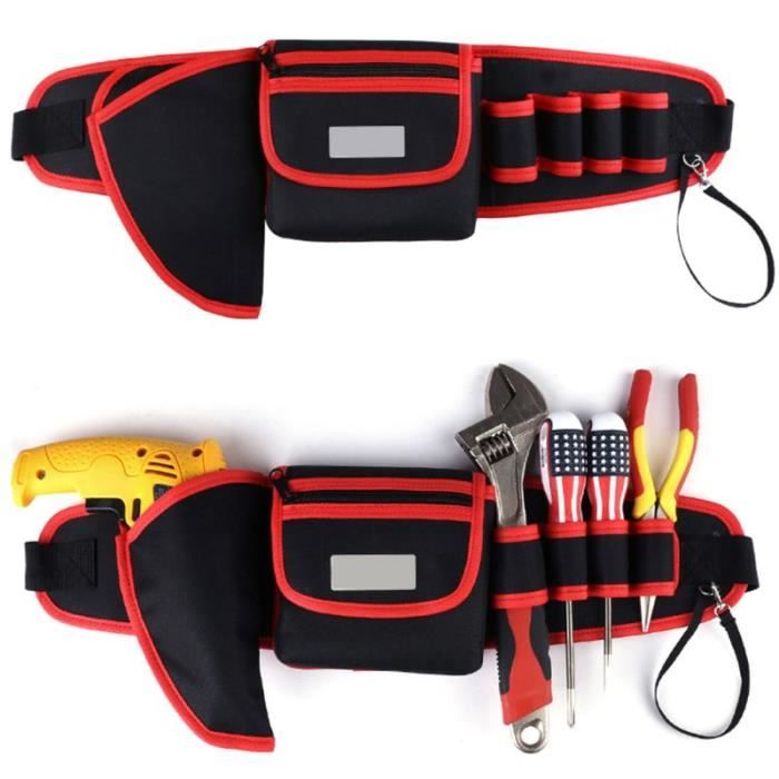 SAC A OUTIL,Trousse de rangement pour perceuse d'électricien,sac à ...